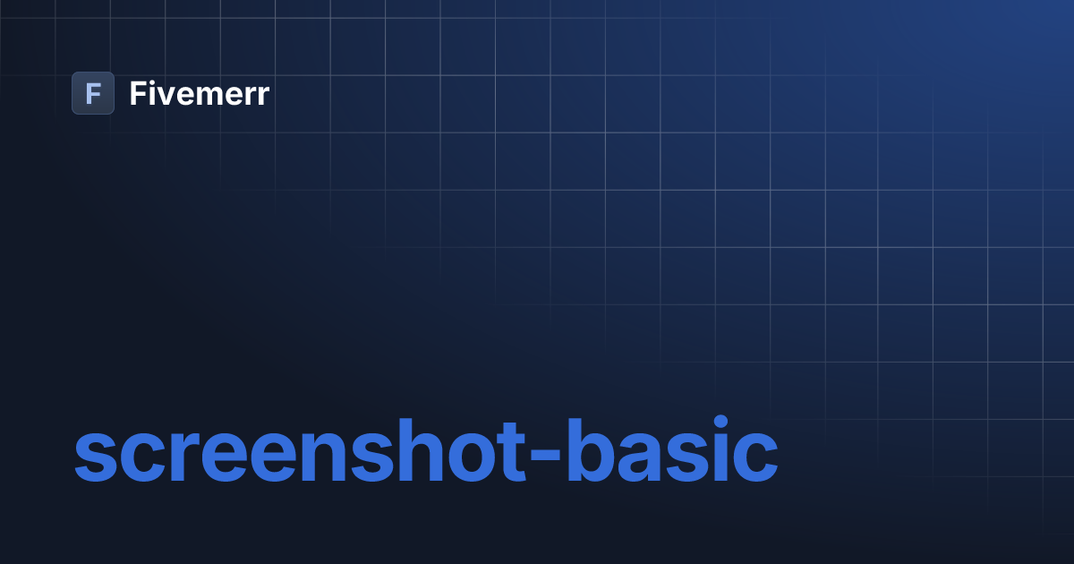 screenshot-basic | Fivemerr